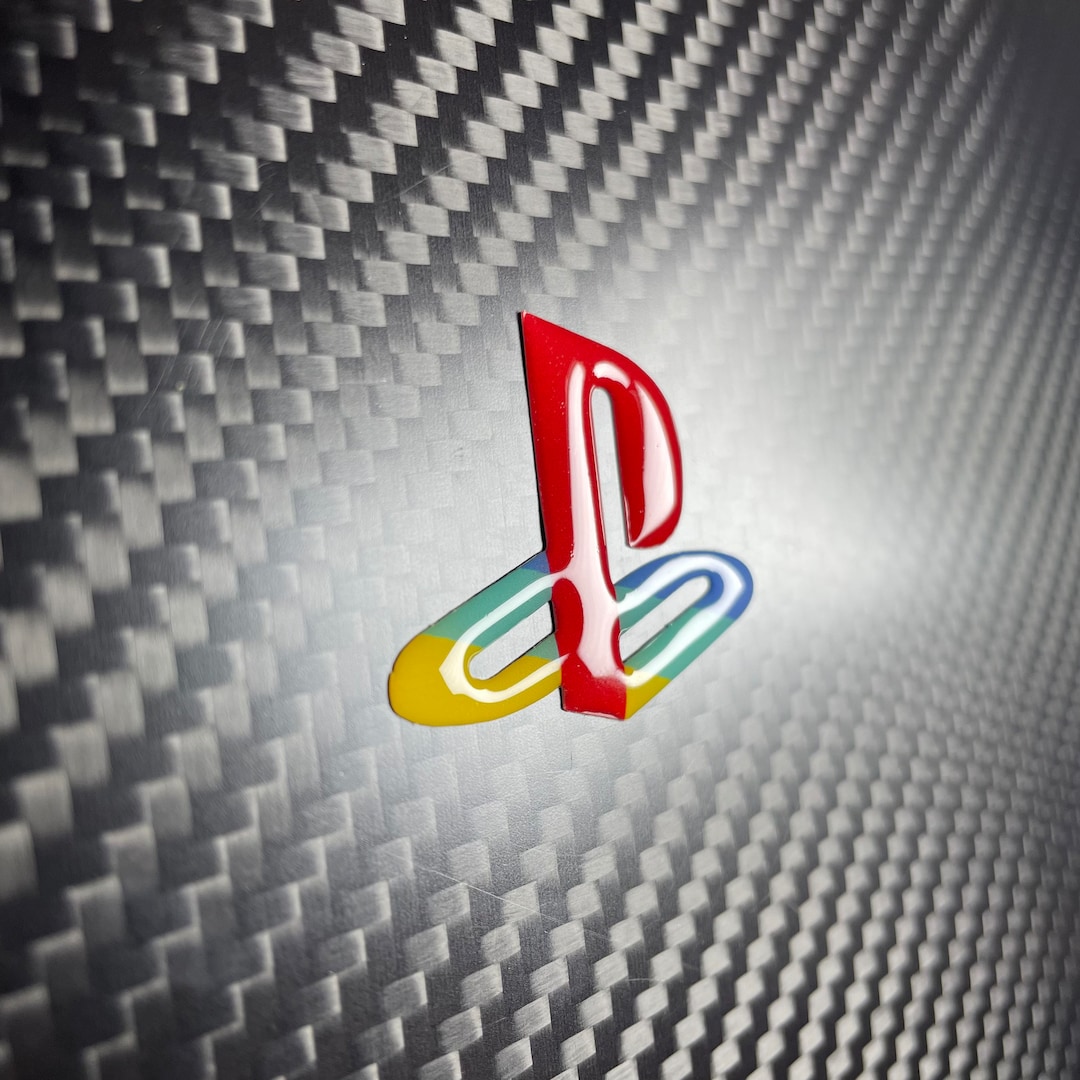 3D Retro PS Logo PS5 Playstation Classic Logo Vinyl Decal - Etsy