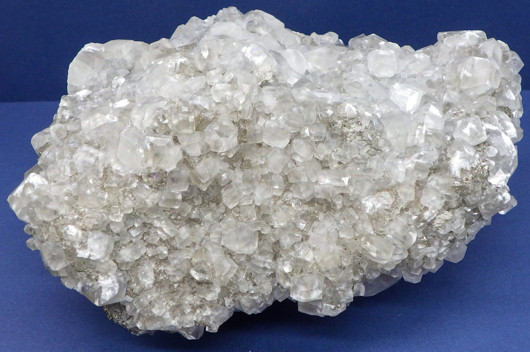 Great Massive Calcite and Marcasite Specimen Both Sides Over 2 Pounds ...