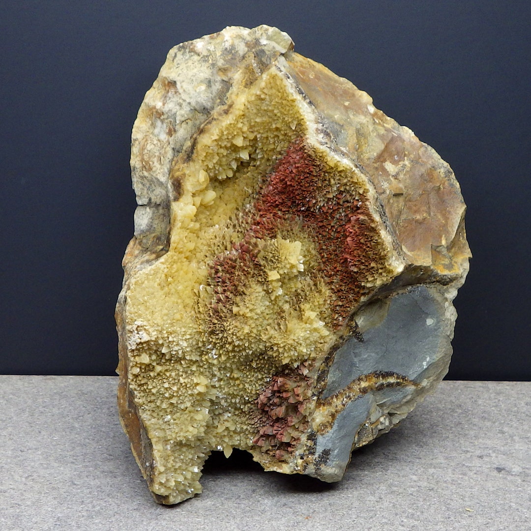 Large Natural Texas Septarian Dragon Stone Dogtooth Calcite - Etsy