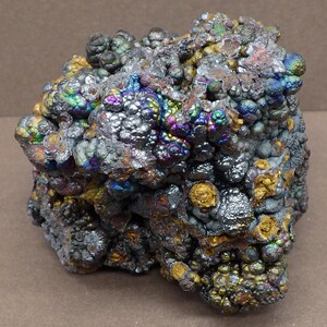 Botryoidal Great Rainbow Colors Turgite From Graves Mountain Rainbow ...