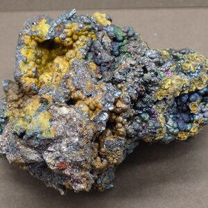 Great Botryoidal Copper and Rainbow Colors Turgite From Graves Mountain ...