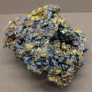 Great Botryoidal Copper and Rainbow Colors Turgite From Graves Mountain ...