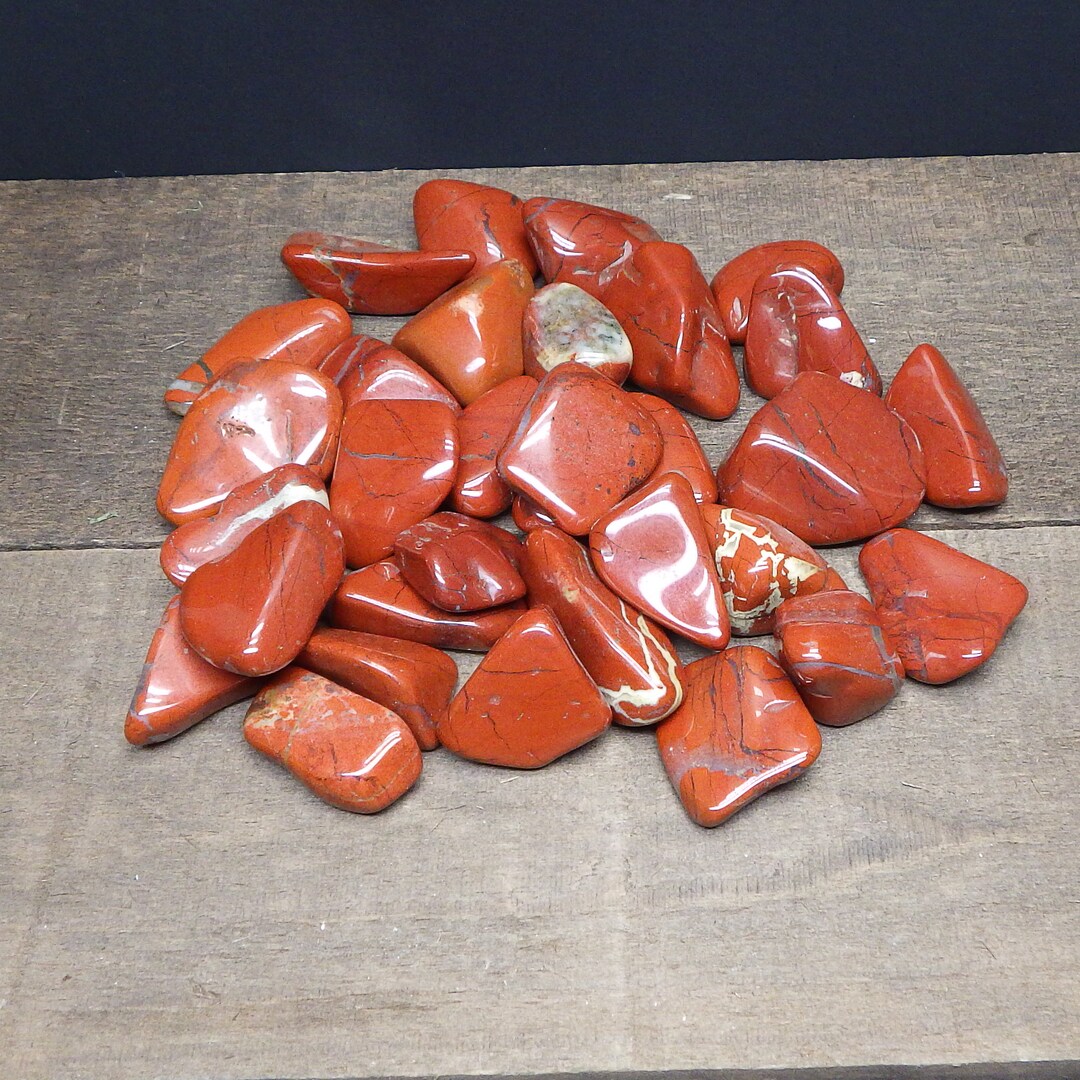 Bulk 1 Pound Captivating South African Red Jasper With Quartz Veins - Etsy