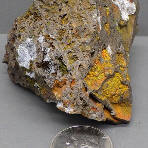 Great Green to Copper Color Iridescent Hematite Over Goethite turgite ...