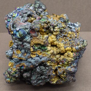 Botryoidal Great Rainbow Colors Turgite From Graves Mountain Rainbow ...
