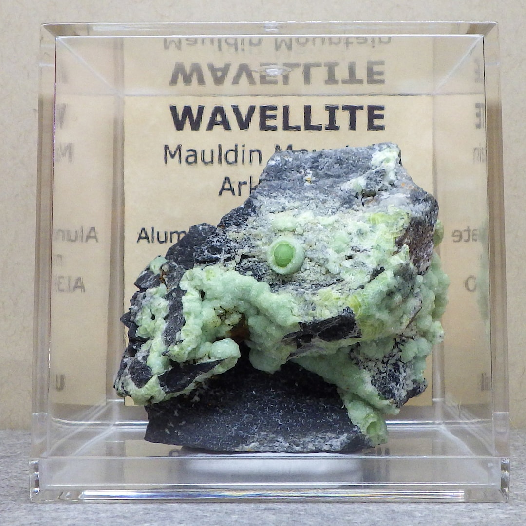 Nice Botryoidal Wavellite Specimen From Arkansas Mauldin Mountain Great ...