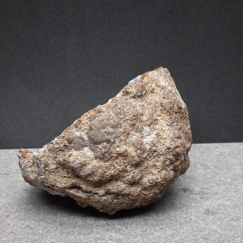 Great Botryoidal Chalcedony Geode From Mexico Great UV Mineral Specimen ...