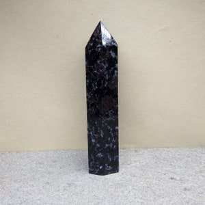 Arfvedsonite Tower Obelisk 6.5 Inches Tall - Etsy