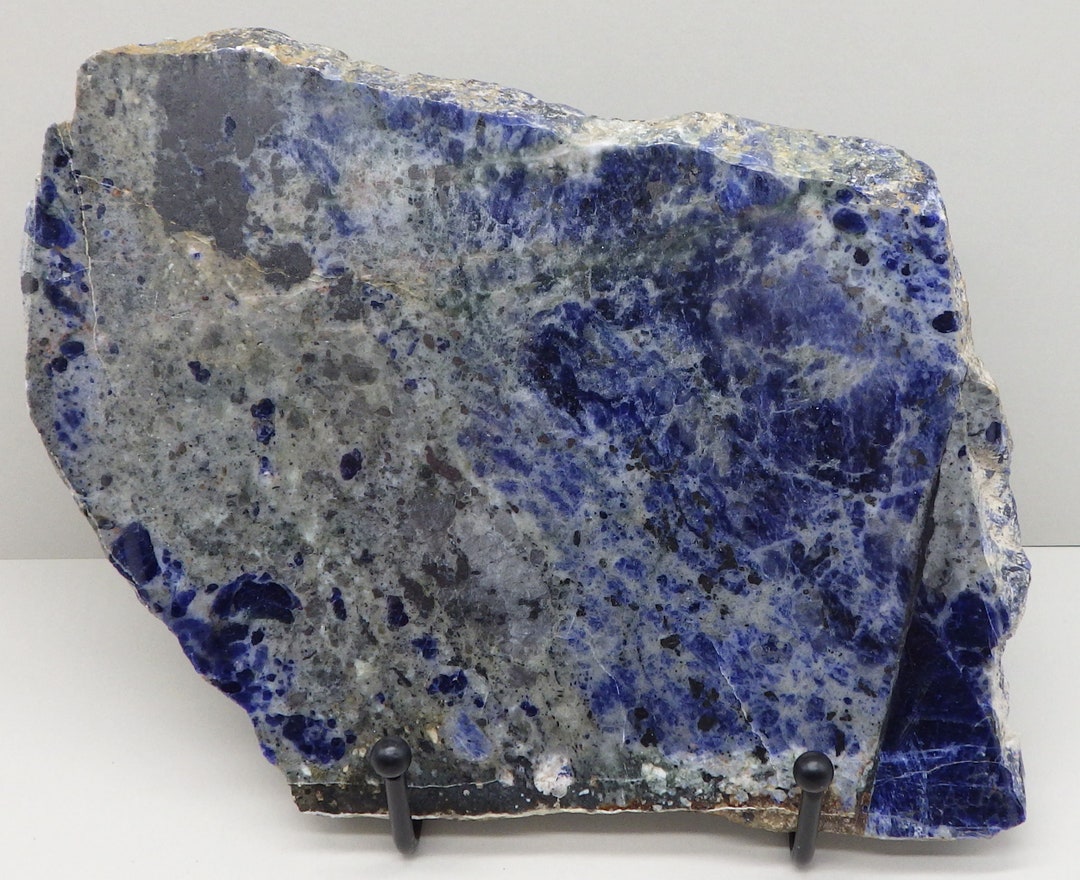 Large Sodalite Brazil Slab Polished One Side Work by Rock It - Etsy