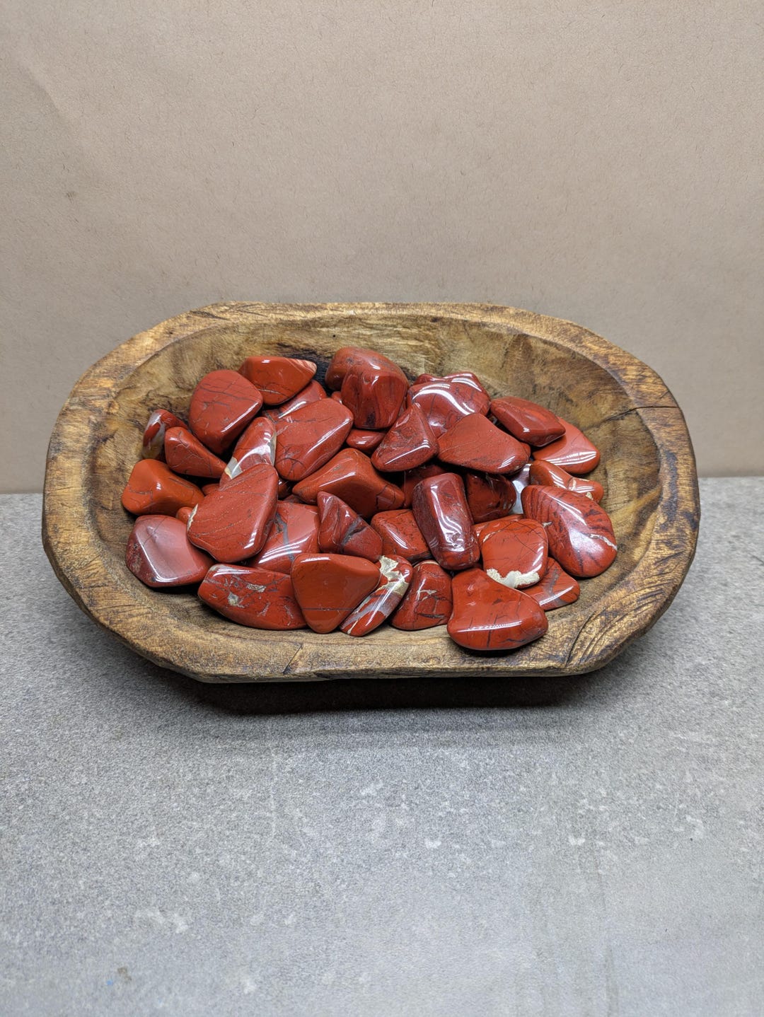 South African Red Jasper With Quartz Veins, Tumbled Stones (1 Lb or 2 ...