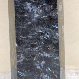 Arfvedsonite Tower Obelisk 6.5 Inches Tall - Etsy
