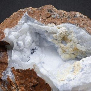 Great Botryoidal Chalcedony Geode From Mexico Great UV Mineral Specimen ...