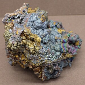 Great Botryoidal Copper and Rainbow Colors Turgite From Graves Mountain ...