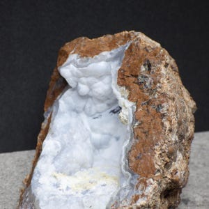 Great Botryoidal Chalcedony Geode From Mexico Great UV Mineral Specimen ...