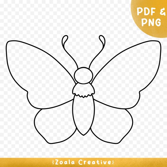 Simple Butterfly Wing Design