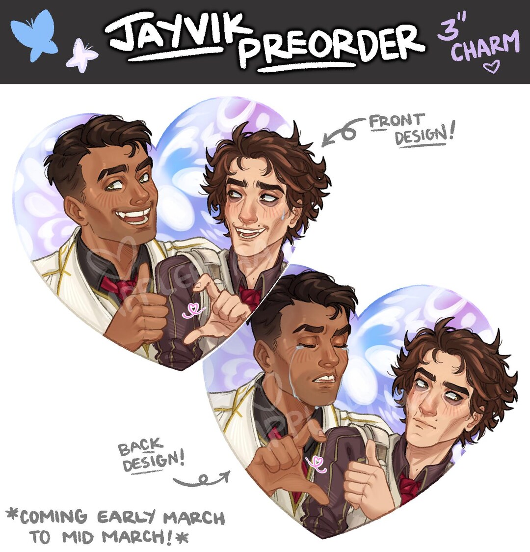 PREORDER: Arcane Jayvik Charm - Etsy