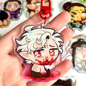 BG3 Cursed Acrylic Keychains - Etsy