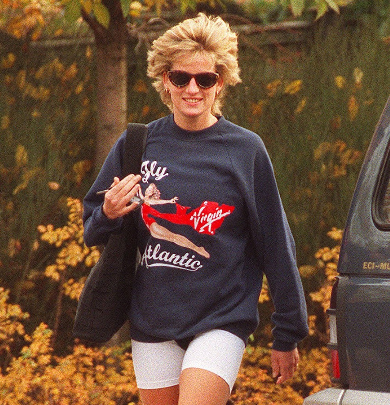 Vintage Princess Diana FLY ATLANTIC Sweater 90s Style Gift - Etsy