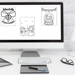 20 Christmas Coloring Pages, Christmas Activities, Christmas Printable ...