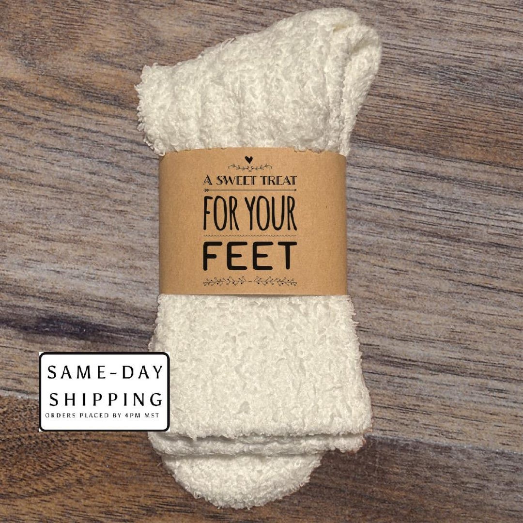 Cozy Socks for Gifts | Sweet Treat for Feet Sweater Socks Personalized ...