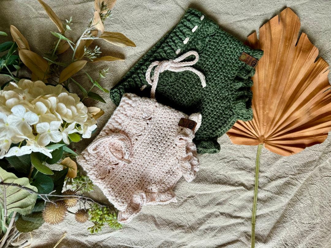 Ruffle Shorties / Crochet Bummies / Easy Baby Shorts / Nappy Pants ...