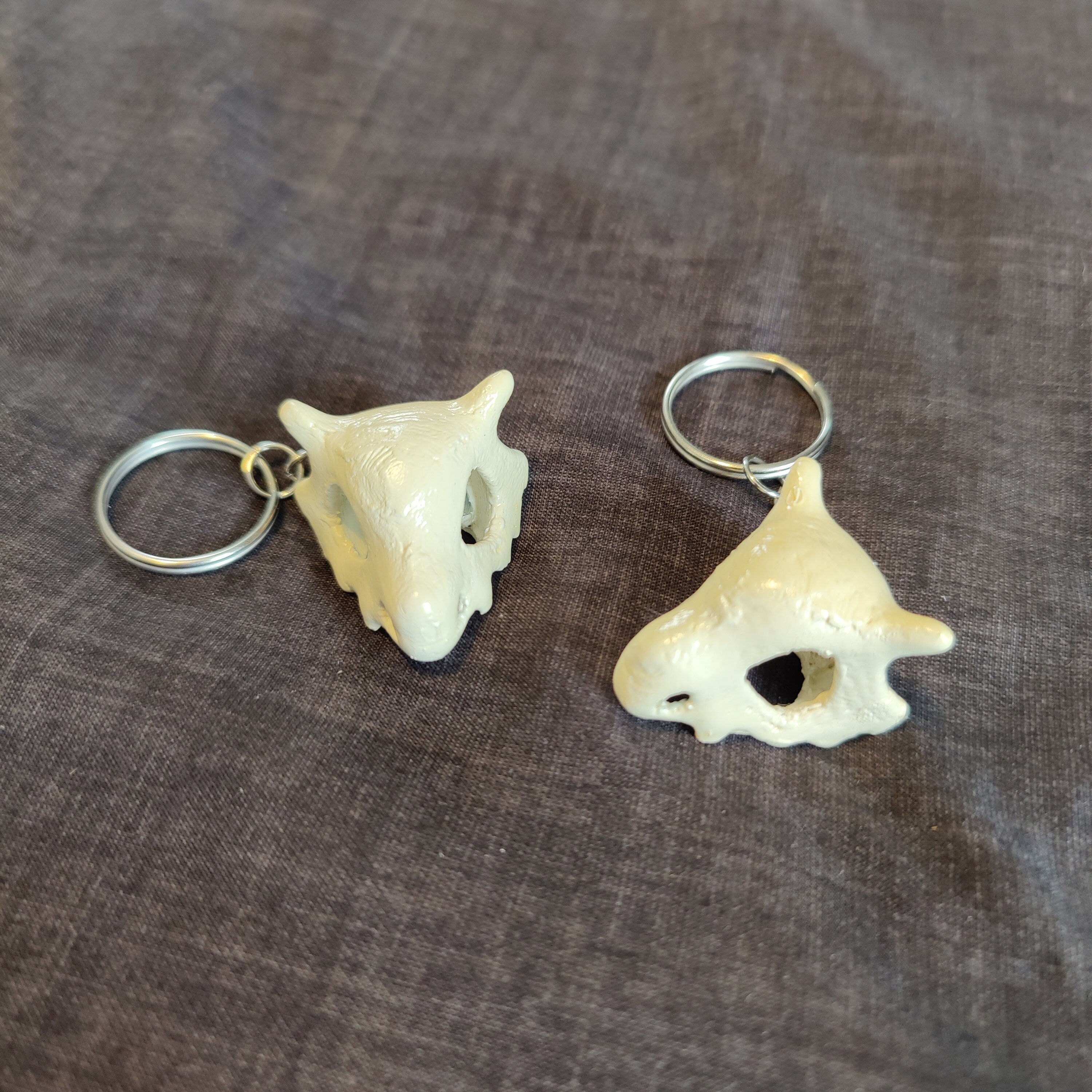 Pokemon Cubone Skull Keychain (1 Piece) - Etsy