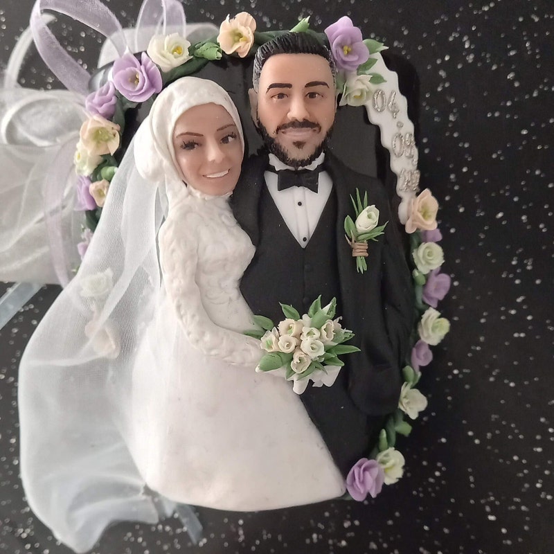 Clay Bride and Groom - Etsy