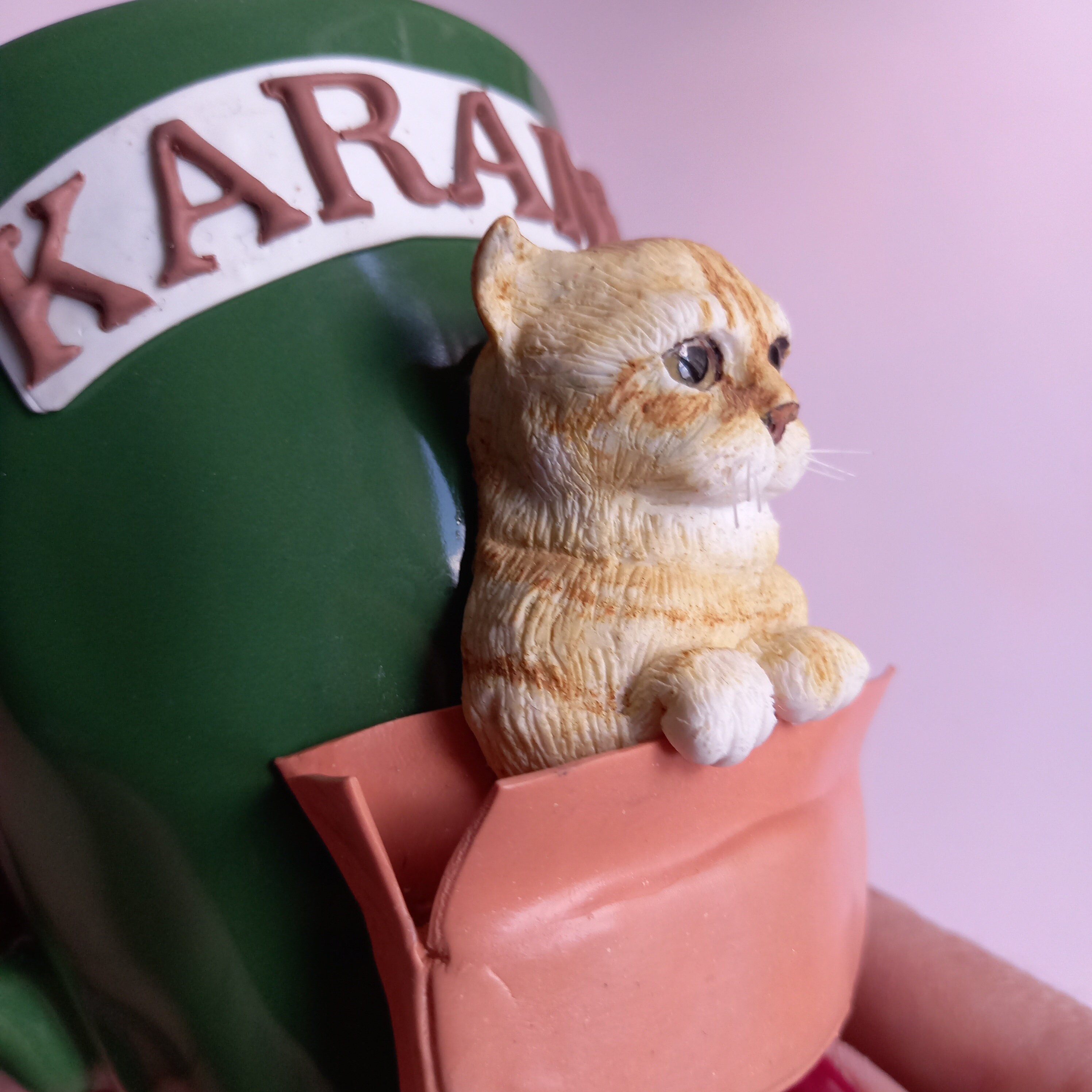 Polymer Clay Personalized Portrait Cat Coffe Mug, Custom Cat Mug,gift ...