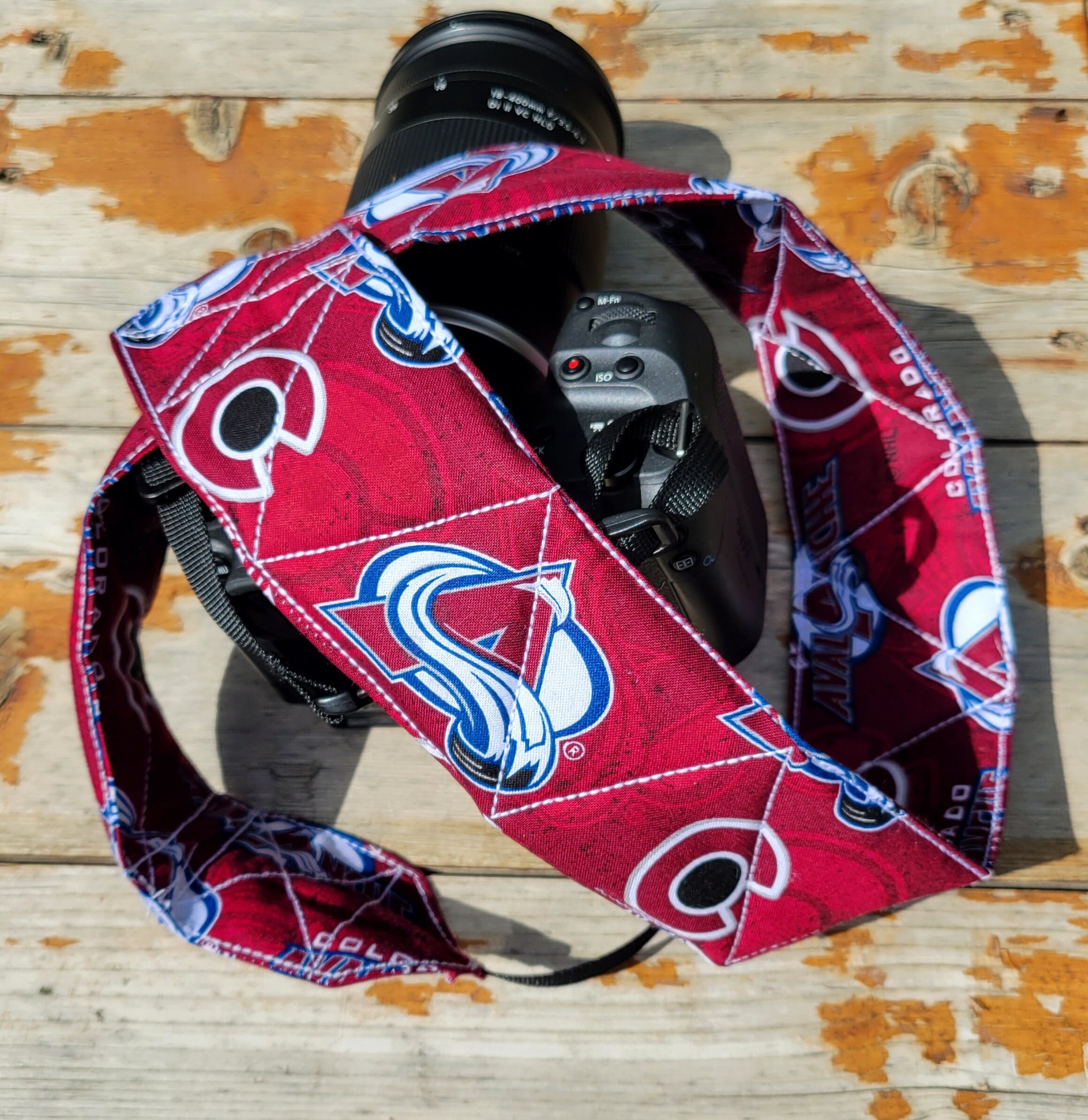 Colorado Sports Camera Strap Broncos, Avalanche, Nuggets, Rockies - Etsy