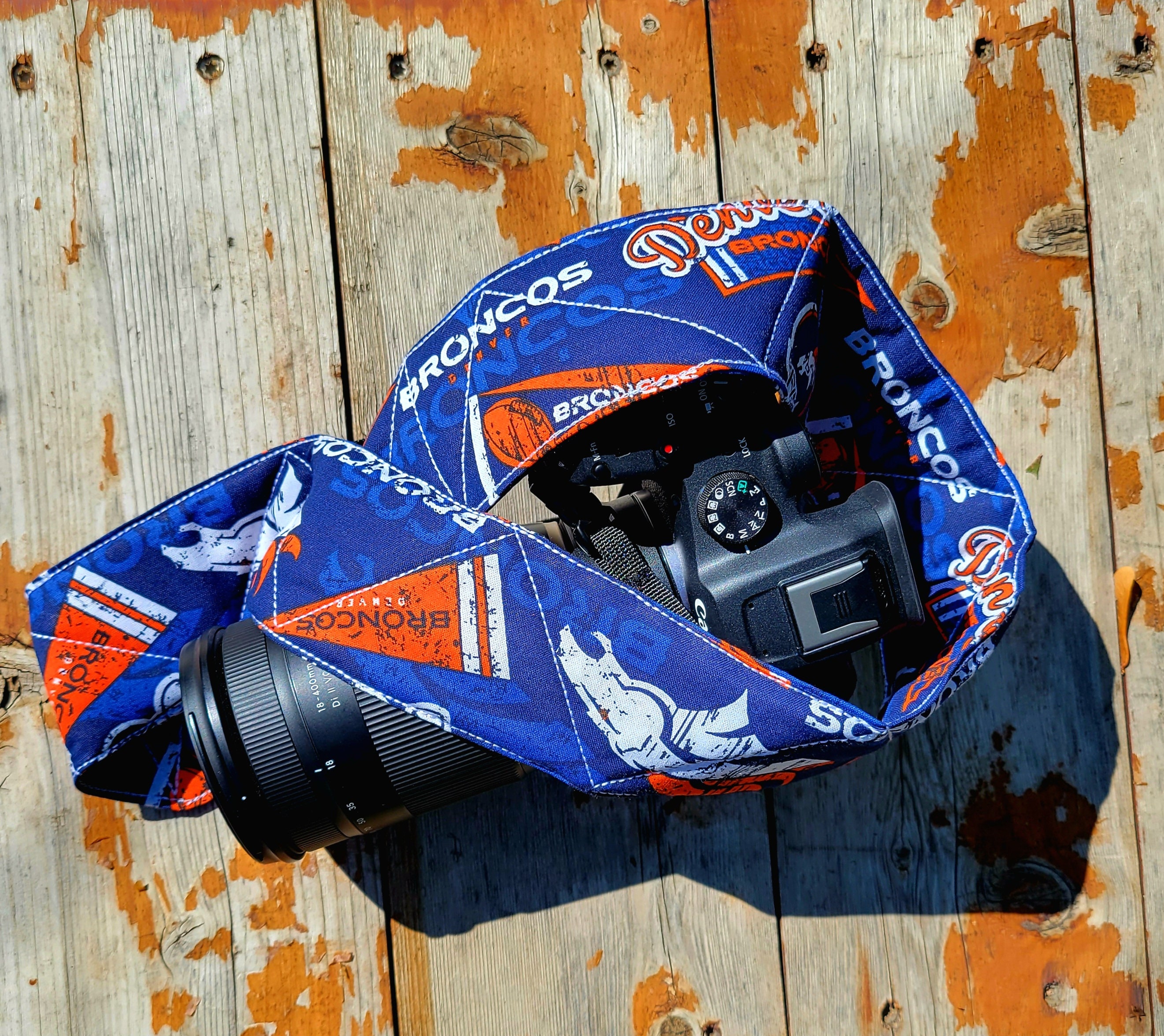 Colorado Sports Camera Strap Broncos, Avalanche, Nuggets, Rockies - Etsy