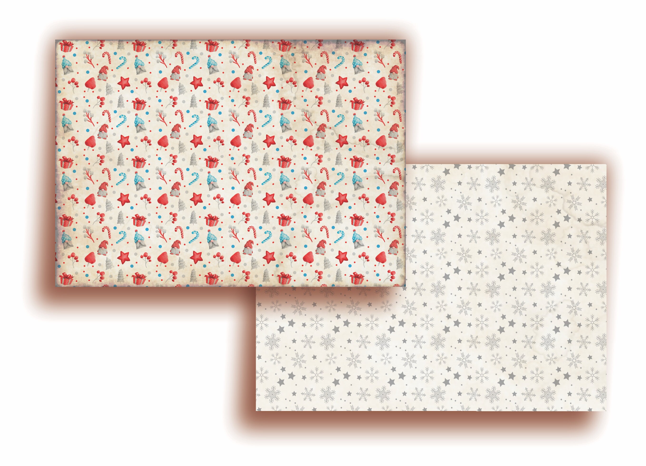 Vintage Christmas Backgrounds, Red Christmas Papers , Christmas ...