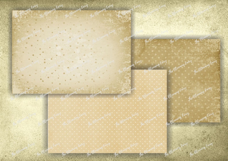 Beige Brownish Background Journal Pages, Brown Paper Pack, Scrapbook ...