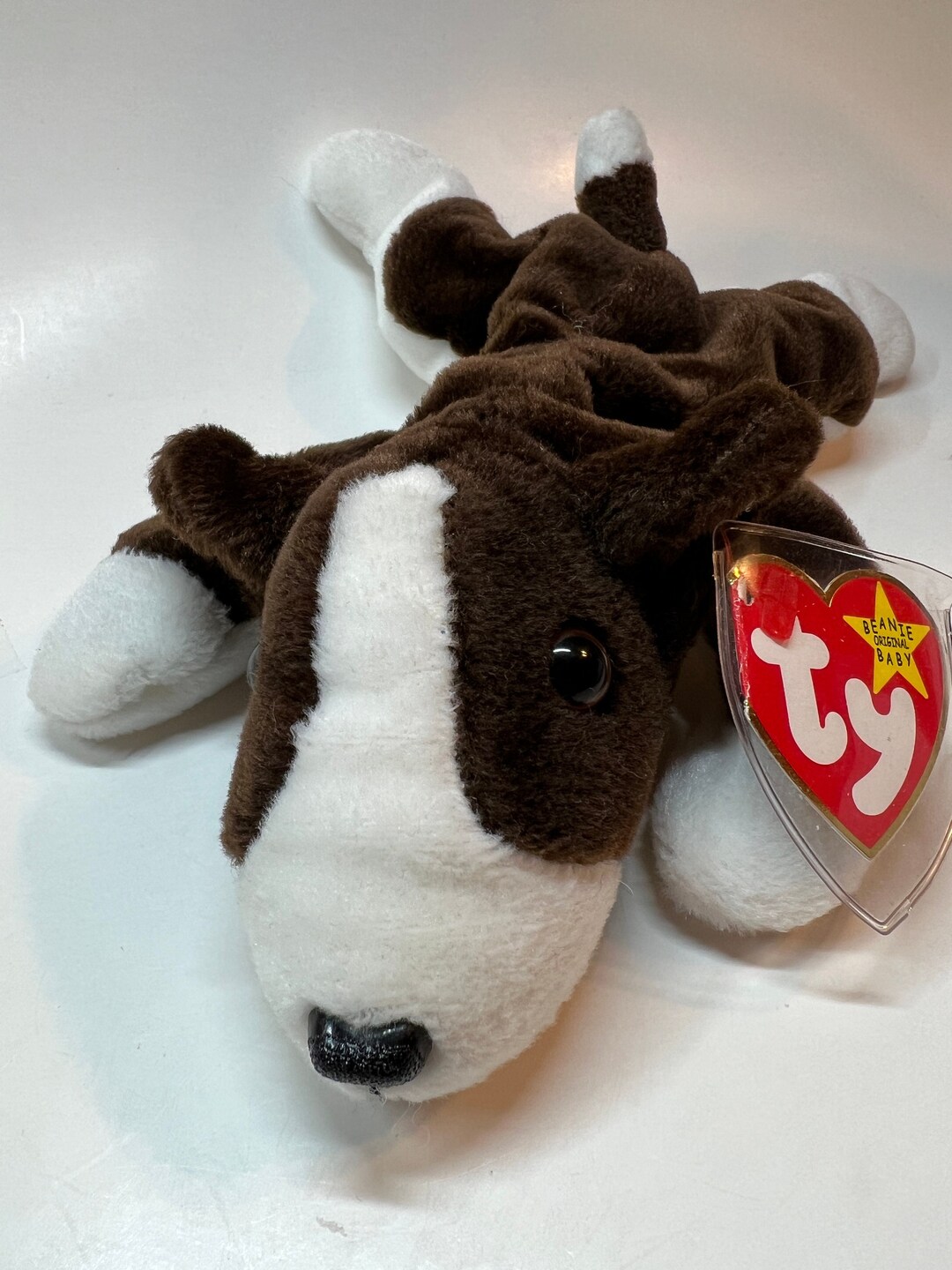Ty Beanie Baby bones the Bull Terrier - Etsy