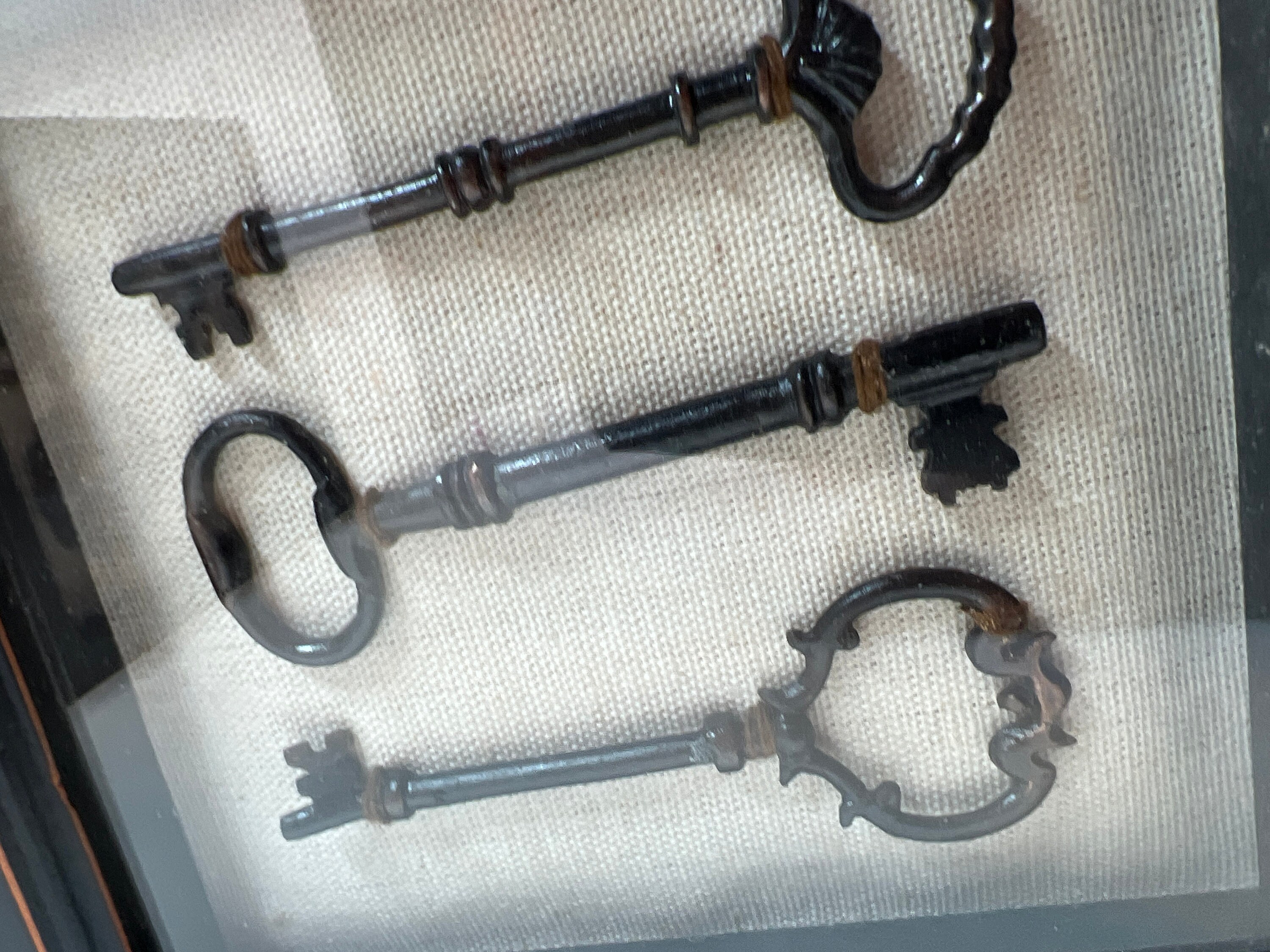 Antique skeleton Door Keys - Etsy