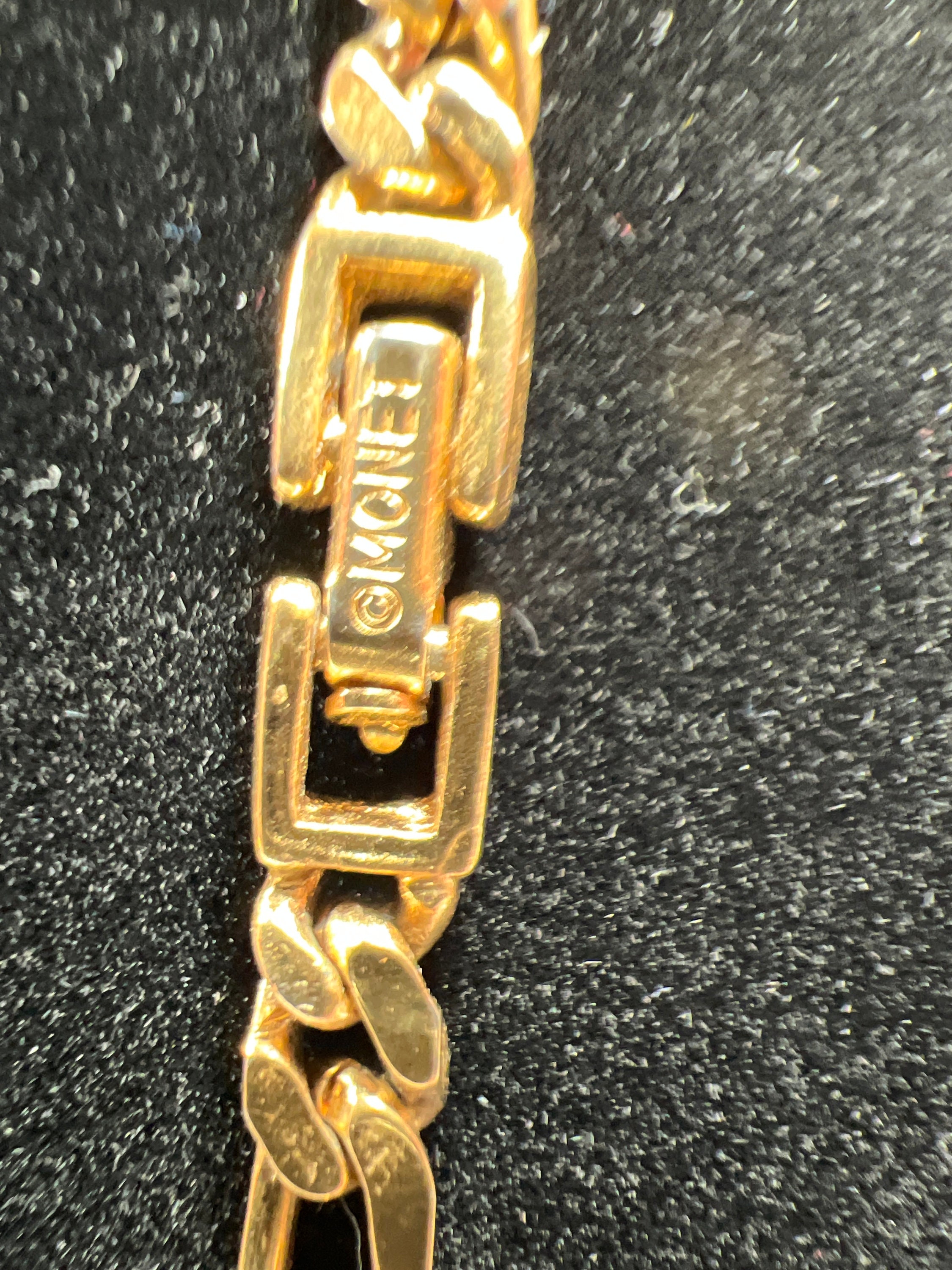 Vintage Monet Gold Chain Necklace - Etsy