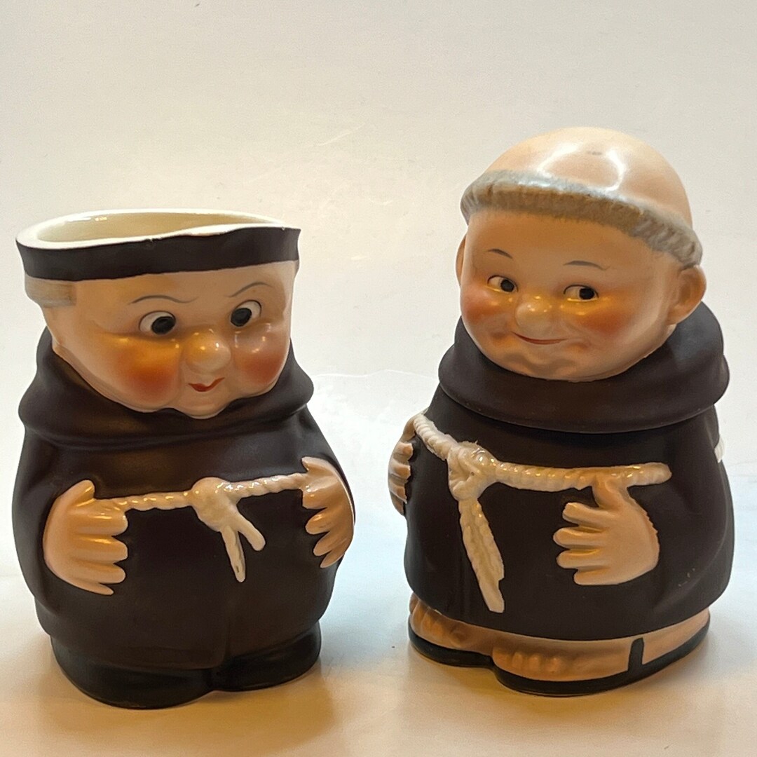 Vintage Goebel, Germany monks - Etsy