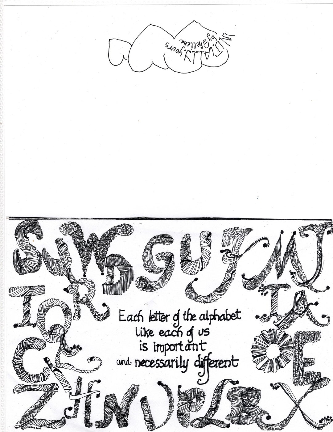 COOL LETTERS ALPHABET - Etsy