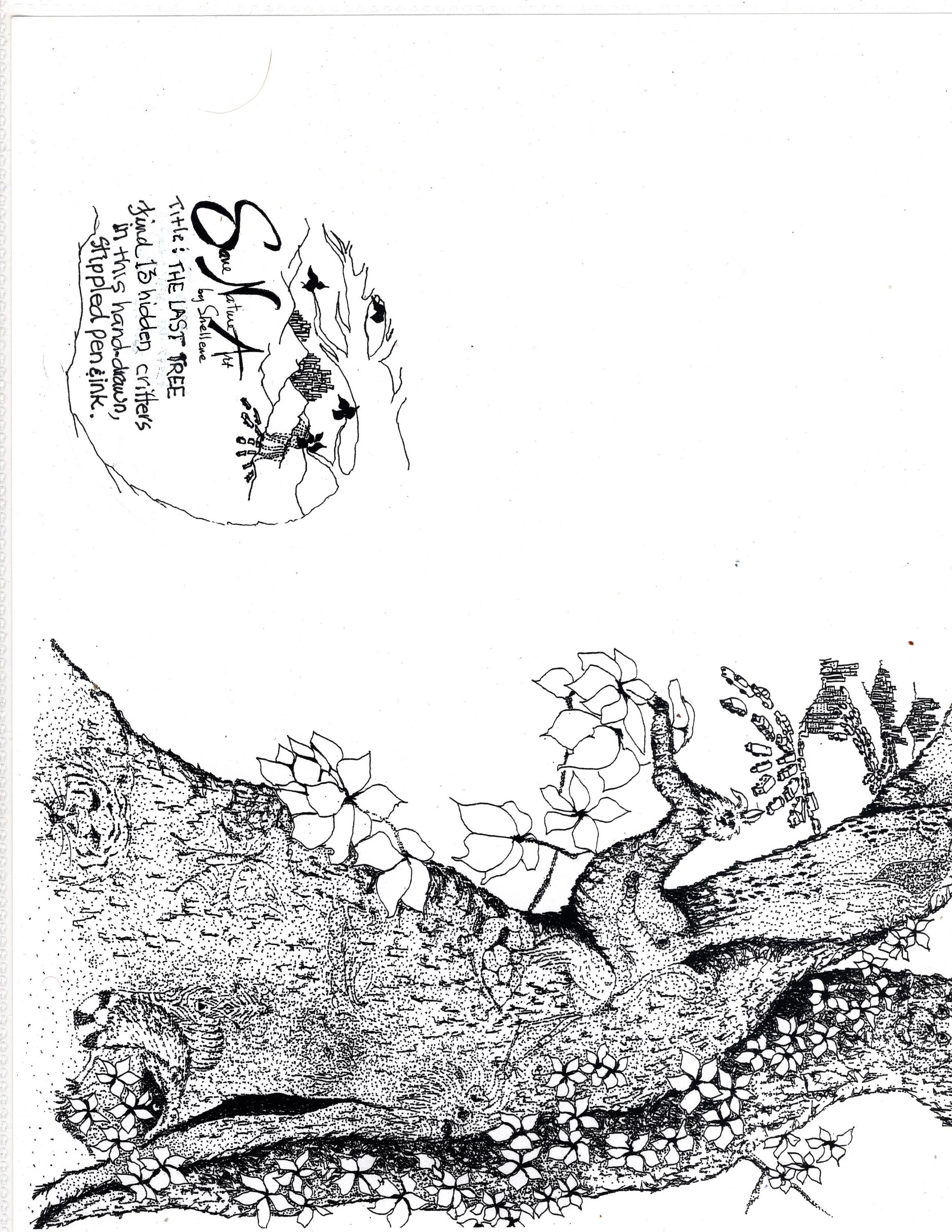 THE LAST Tree---hidden Picture - Etsy