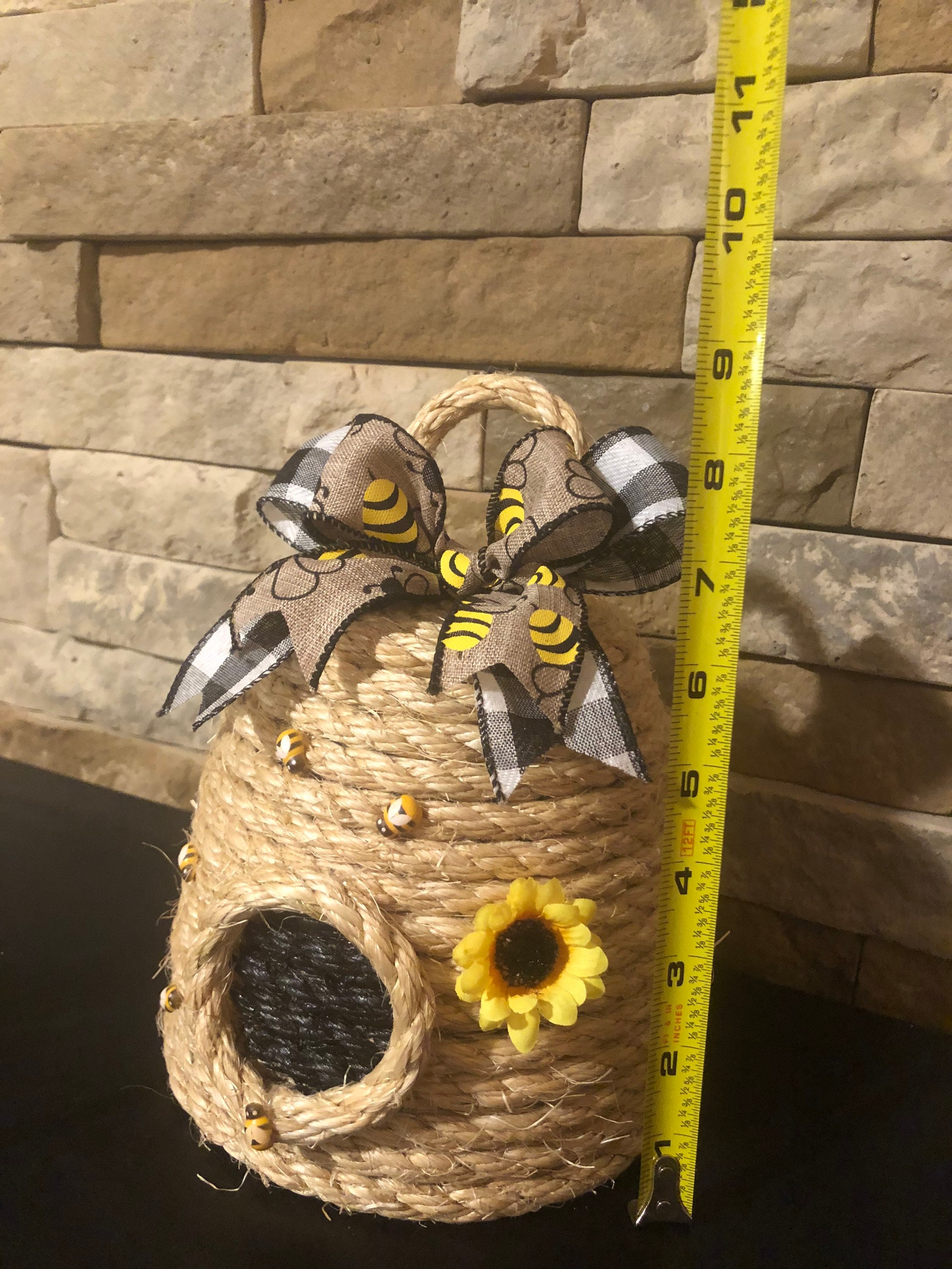Fake Bee Hive | Beehive Decor | Bee Decor | Mantle Decor | Honey Bee ...