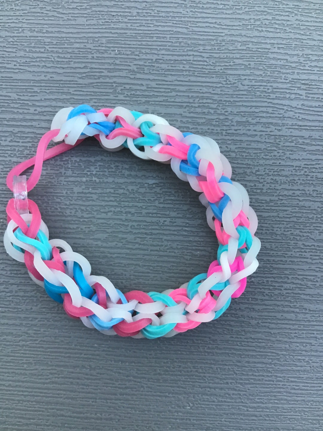 Infinity Fish Rainbow Loom Bracelet - Etsy