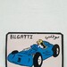 BUGATTI Car Hand Painted Art Wall Metal Plaque, Handmade in Morocco ...