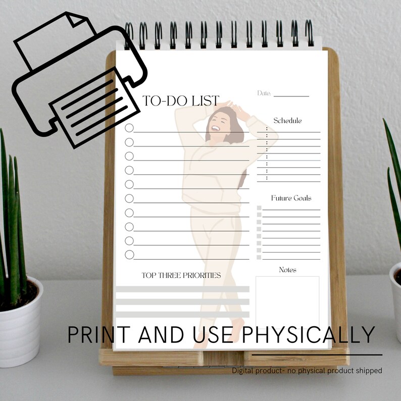 Aesthetic Daily To-do Lists That Girl Aesthetic Simple To-do List ADHD ...