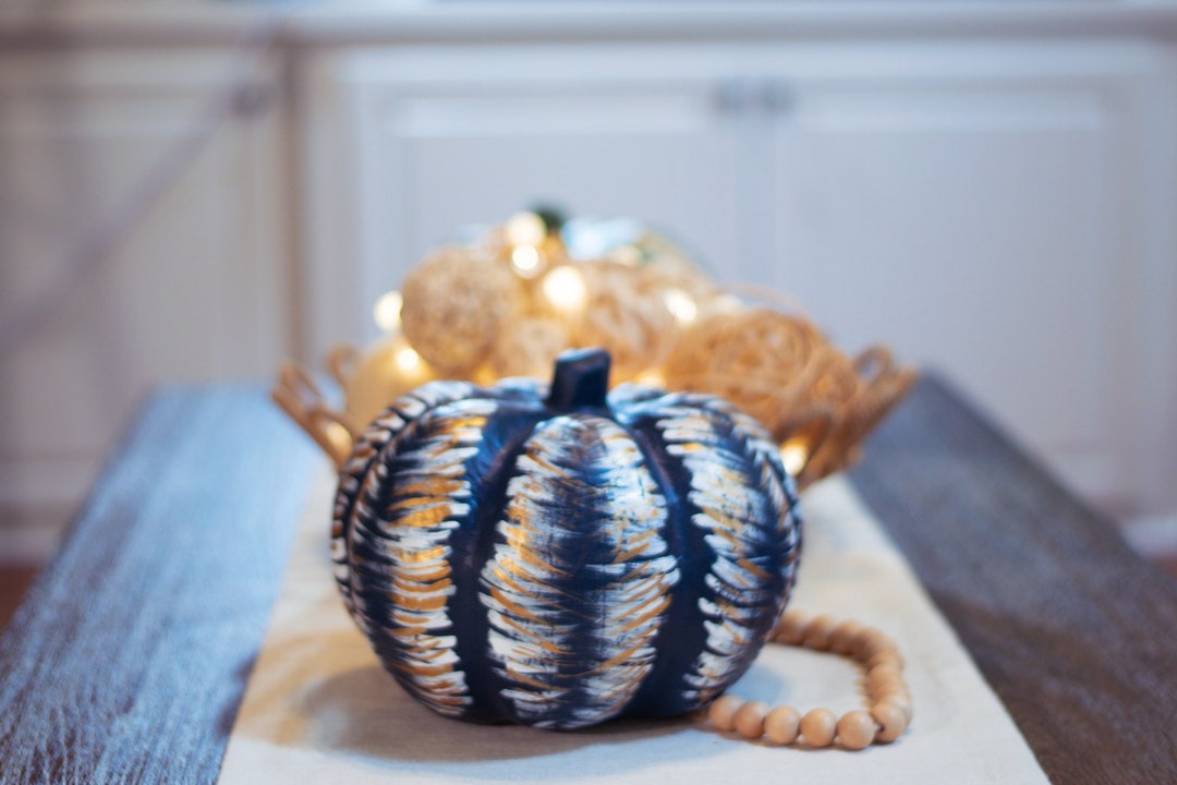 Painted Pumkin Decor/pumpkins/fall Decor - Etsy