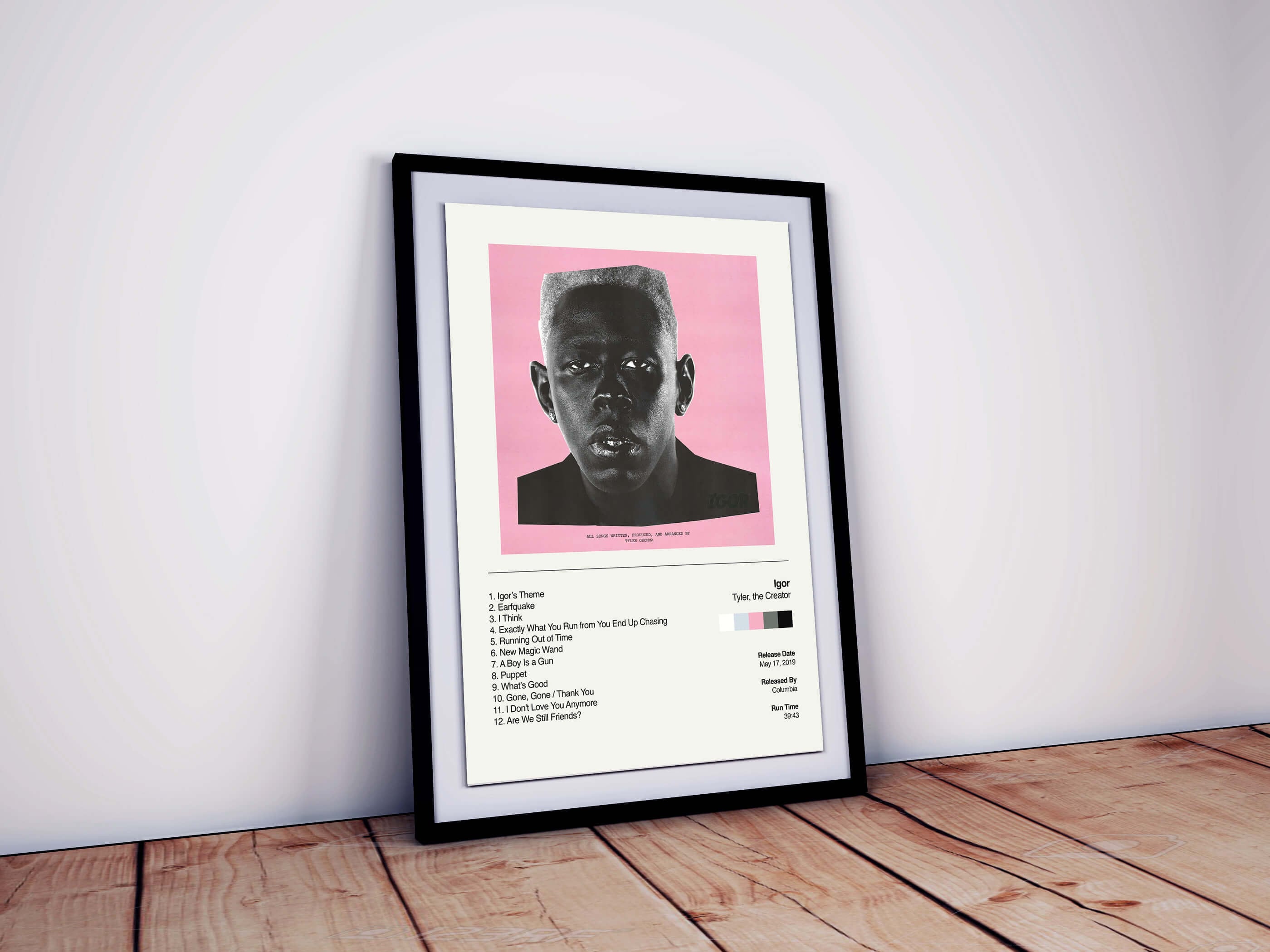 Tyler, the Creator Poster / Igor Album Poster / Album Cover Poster sold ...