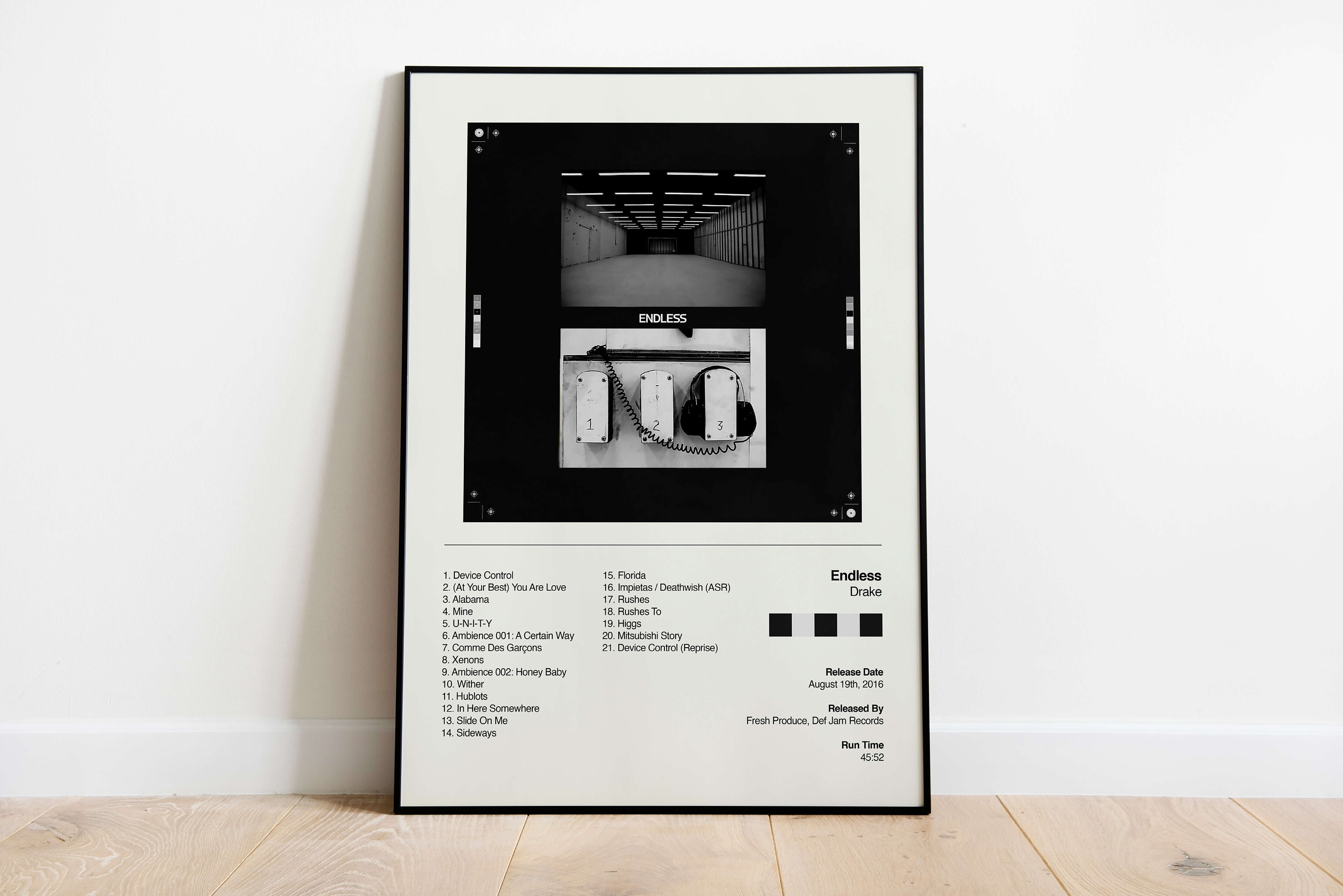 Frank Ocean Poster / Endless Album Poster / Album Cover Poster sold by ...