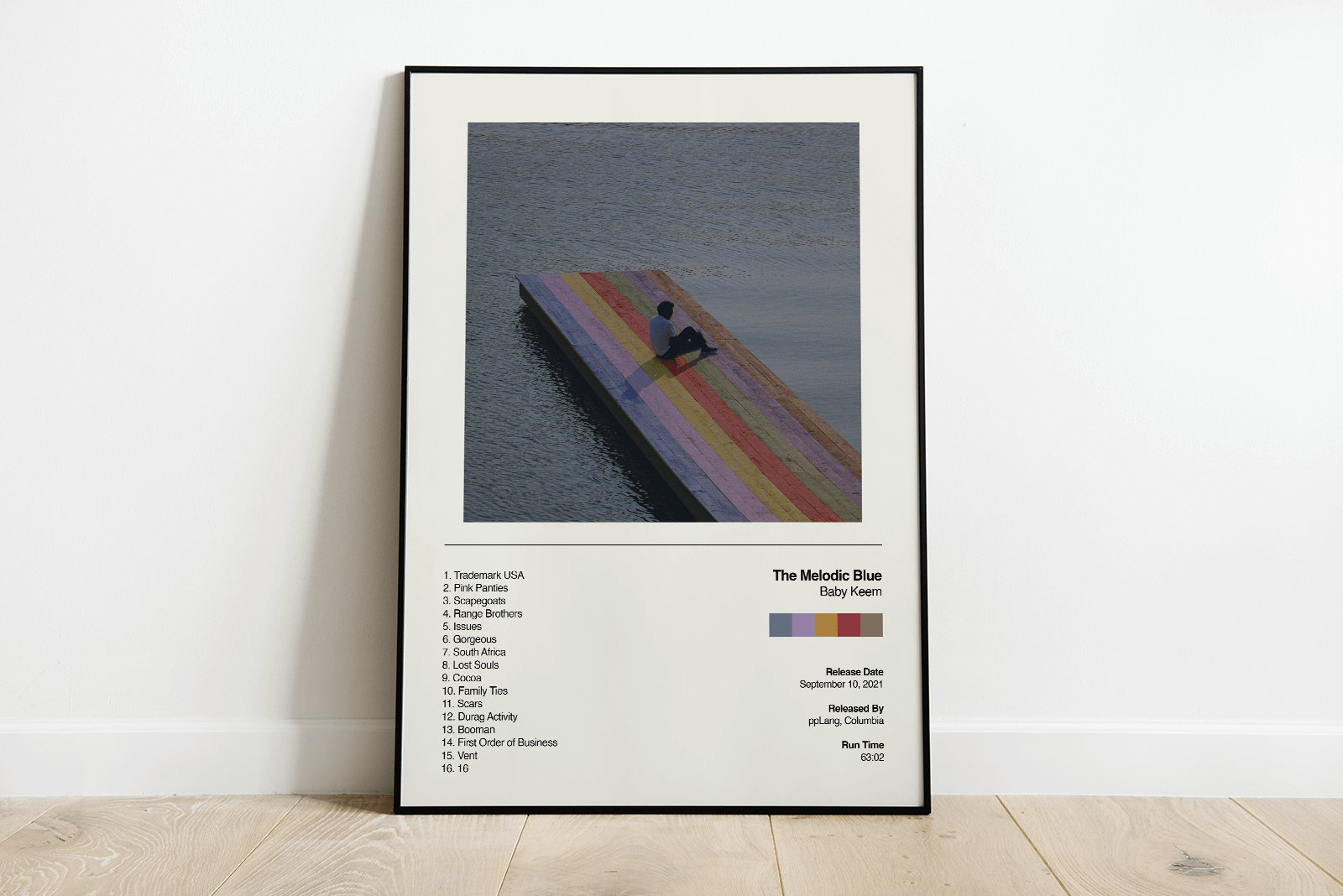 Baby Keem Poster / The Melodic Blue Album Poster / Album Cover Poster