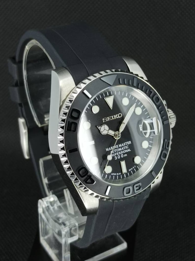 Seiko Mod Yacht Master Tribute Automatic Marine Master - Etsy