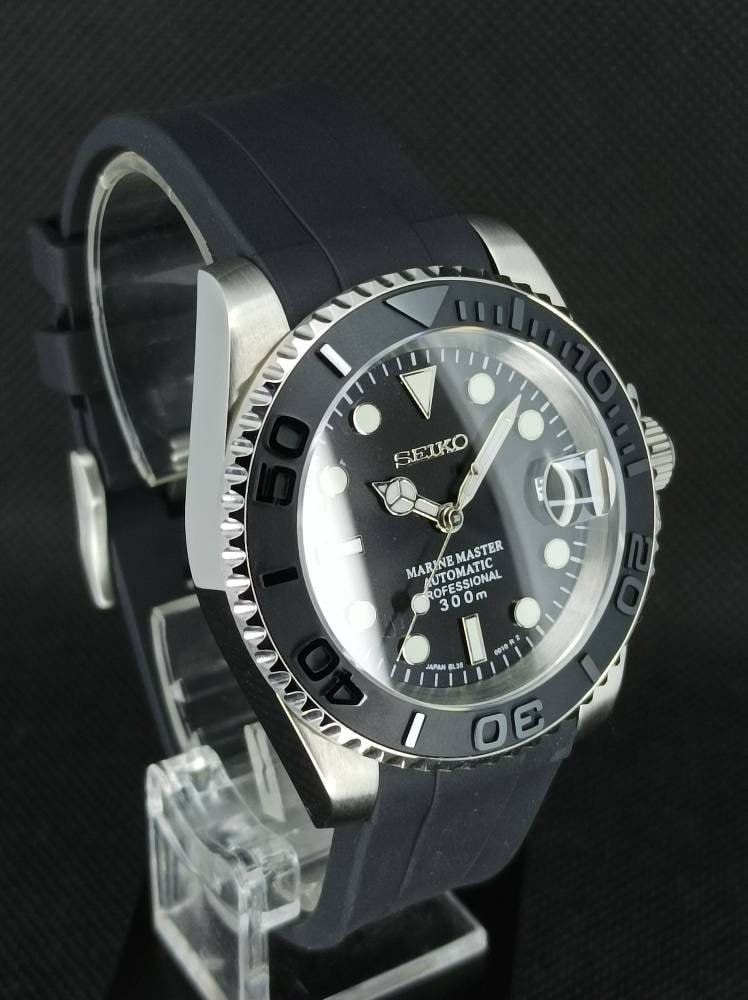 Seiko Mod Yacht Master Tribute Automatic Marine Master - Etsy