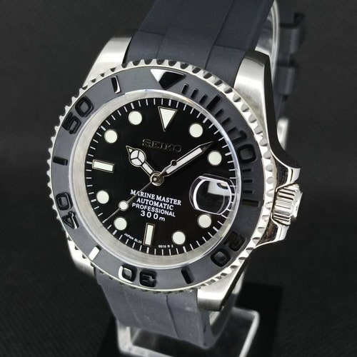 Seiko Mod Yacht Master Tribute Automatic Marine Master - Etsy