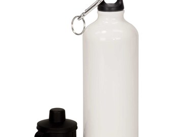 20 Oz. Silver Sublimatable Aluminum Water Bottle | Etsy